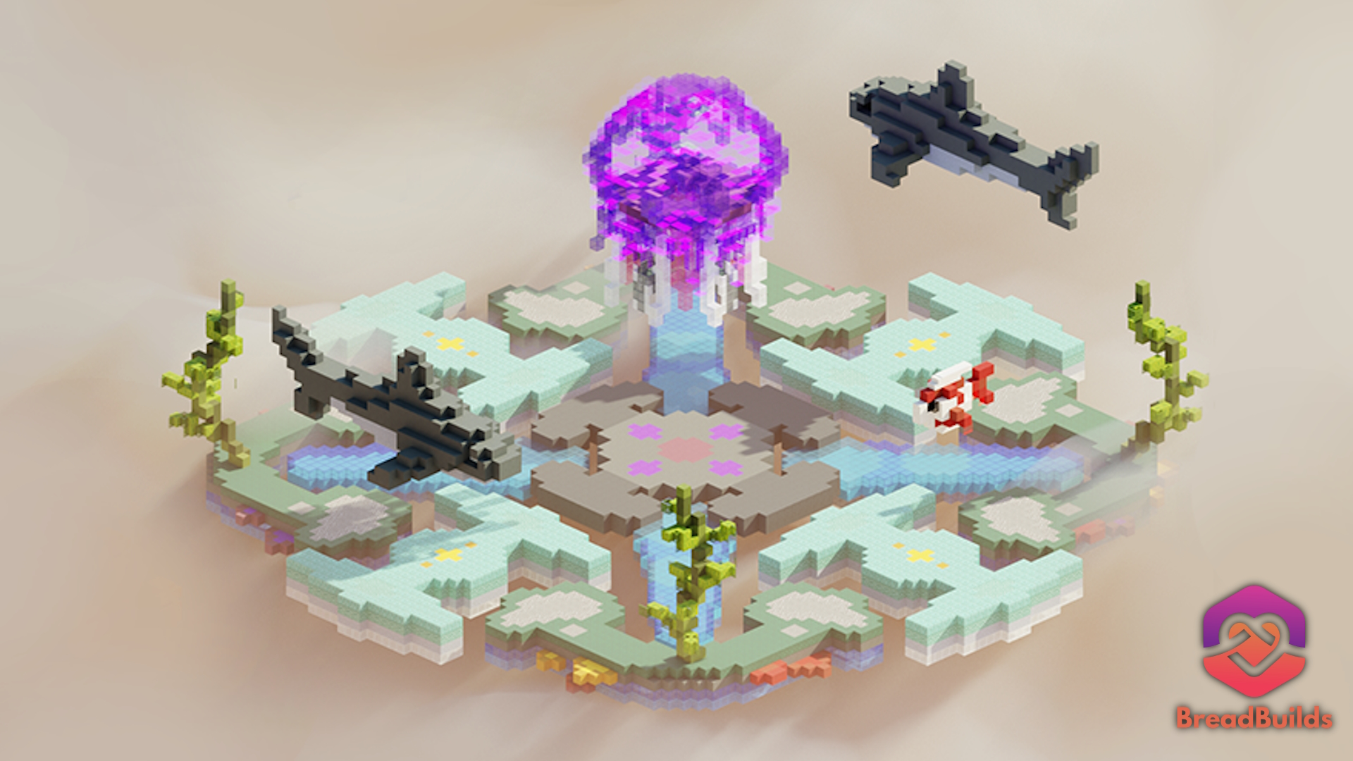 Sea - KnockbackFFA Map - 110x110 | Chunkfactory